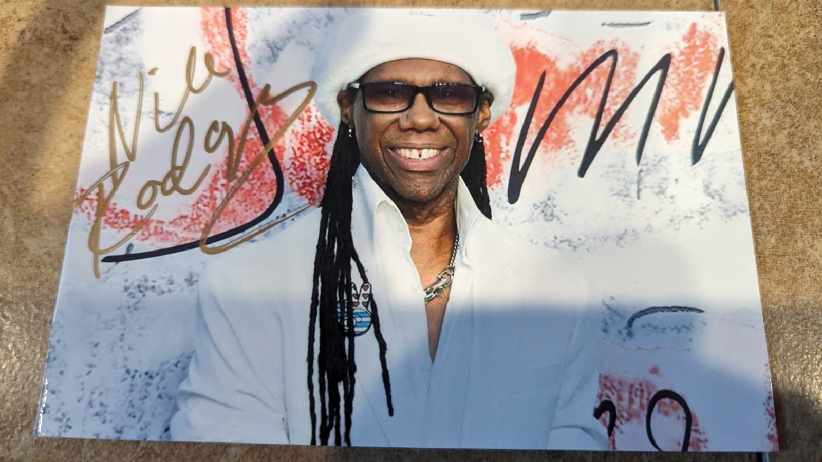 Nile Rodgers Guaranteed genuine autograph 4x6" photo | eBay