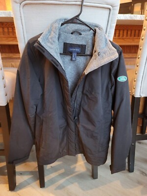 Land's End Land Rover Fleece Lined Zip Up Jacket - Size S | eBay