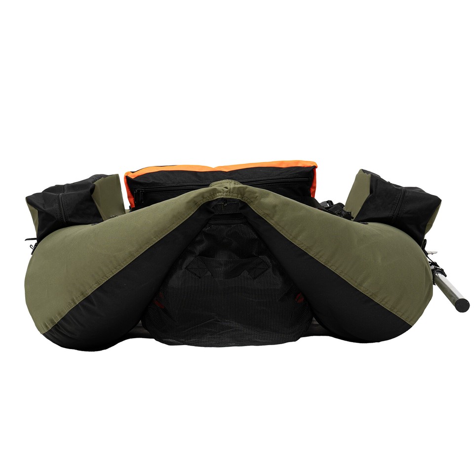 Portable Inflatable Boat Fishing Boat Raft Sport Outdoor Backrest ...