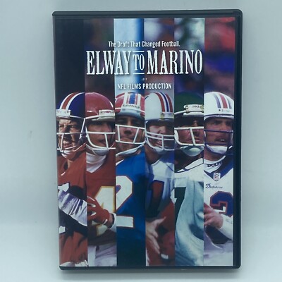 ESPN 30 for 30 "Elway to Marino" DVD 2013 NFL Football Draft ...