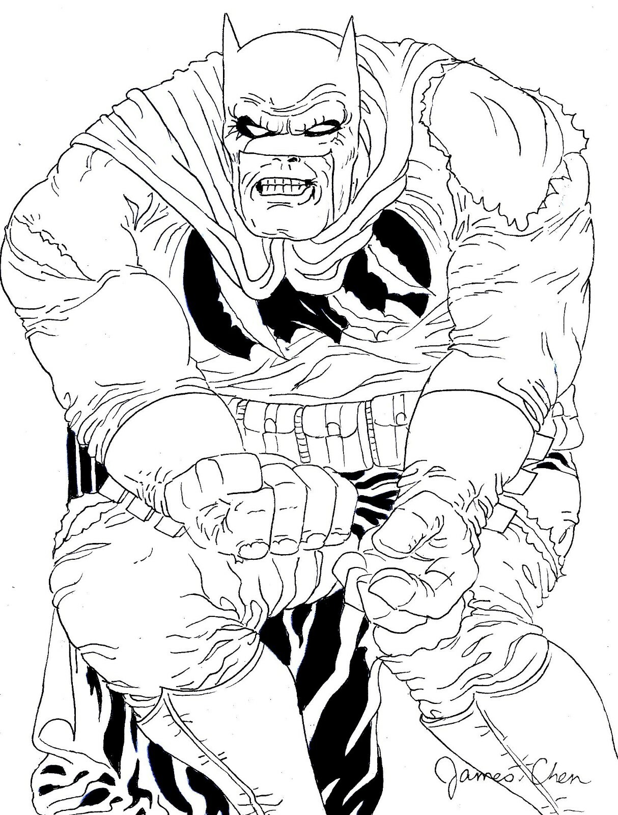 Dark Knight Rises Coloring Pages