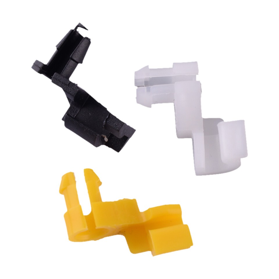 24x Nylon Plastic Car Rivets Door Lock Rod Clip Rod Fasteners Clips Set ...