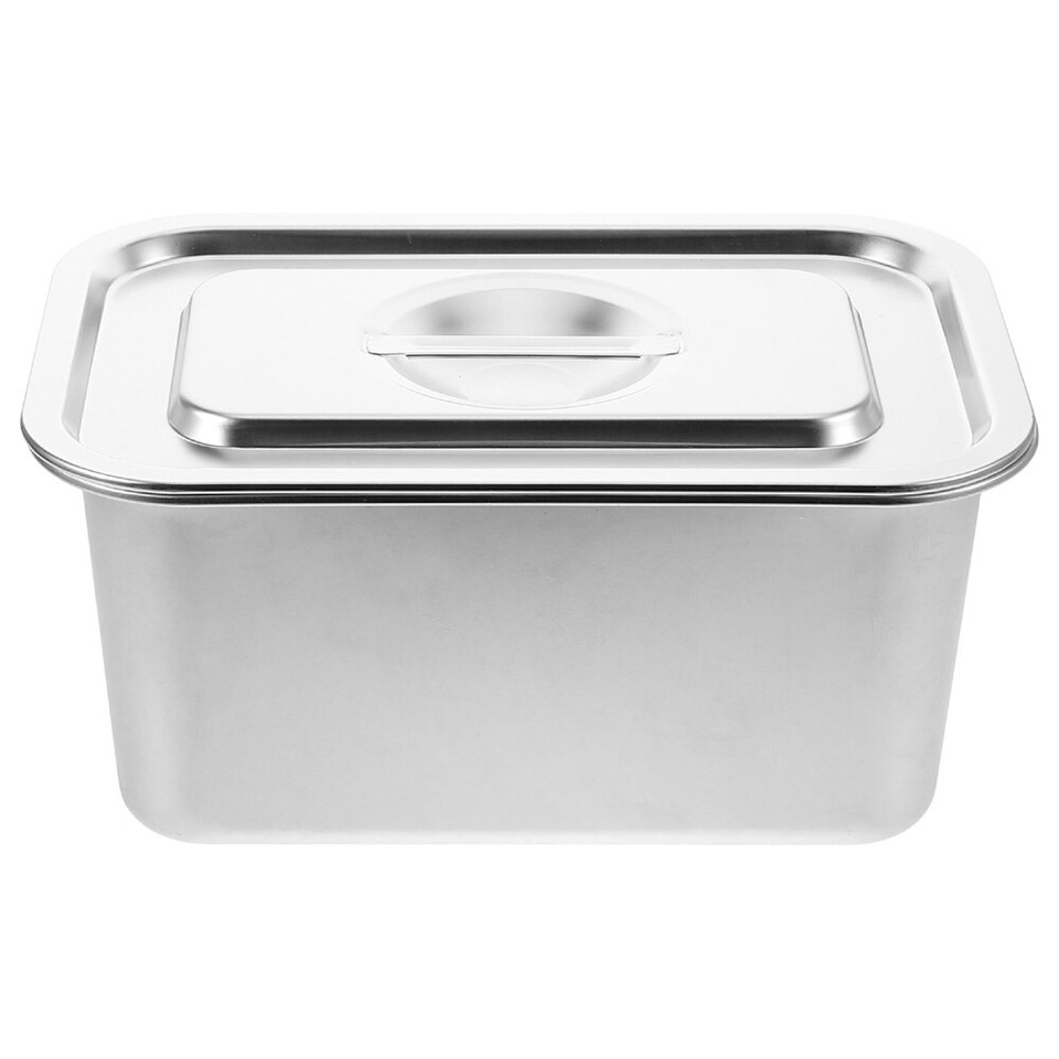 Stainless Steel Food Residue Storage Box Compost Bin Countertop Kitchen ...