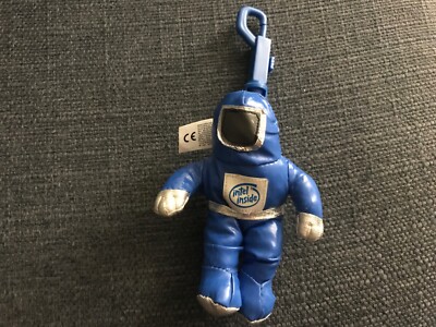 1997 INTEL Inside Blue Outfit Bunny People Keychain Key Fob Backpack ...