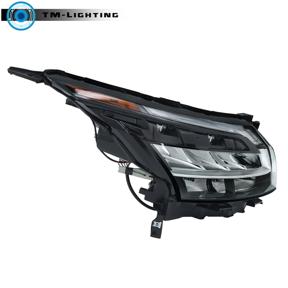 Headlight LED For 2022 2023 Nissan Pathfinder SL/SV/S RH Chrome Bezel ...