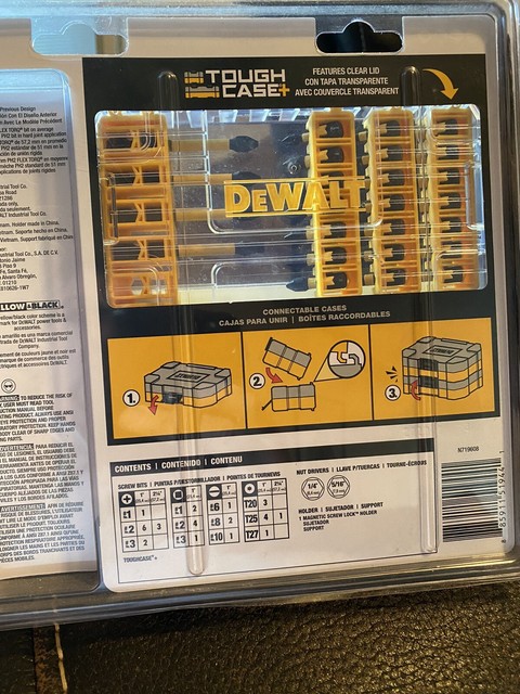 DEWALT DWA2NGFT35IR 35-piece Impact Ready Screwdriver Bit Set for sale ...