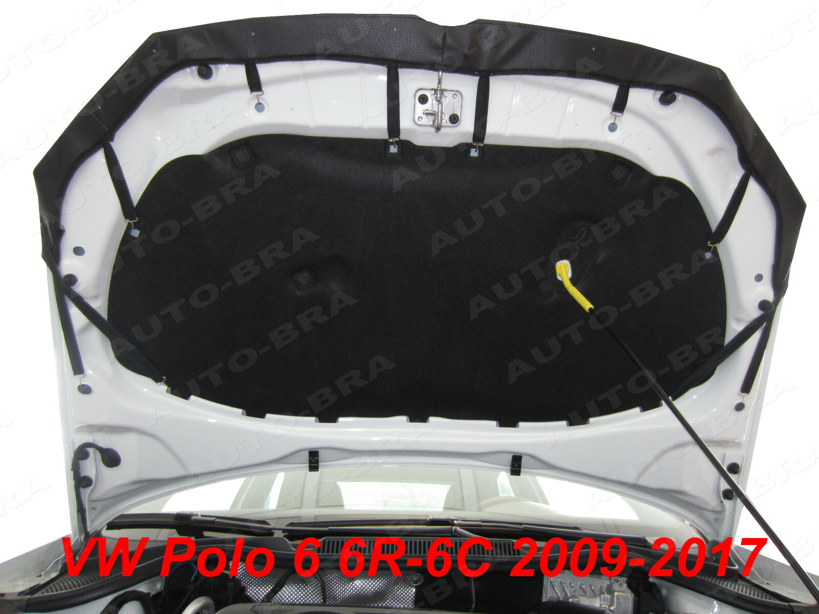 BONNET BRA for VW POLO MK5 6R-6C 2009 - 2017 CLEAN DEBADGED STONEGUARD ...