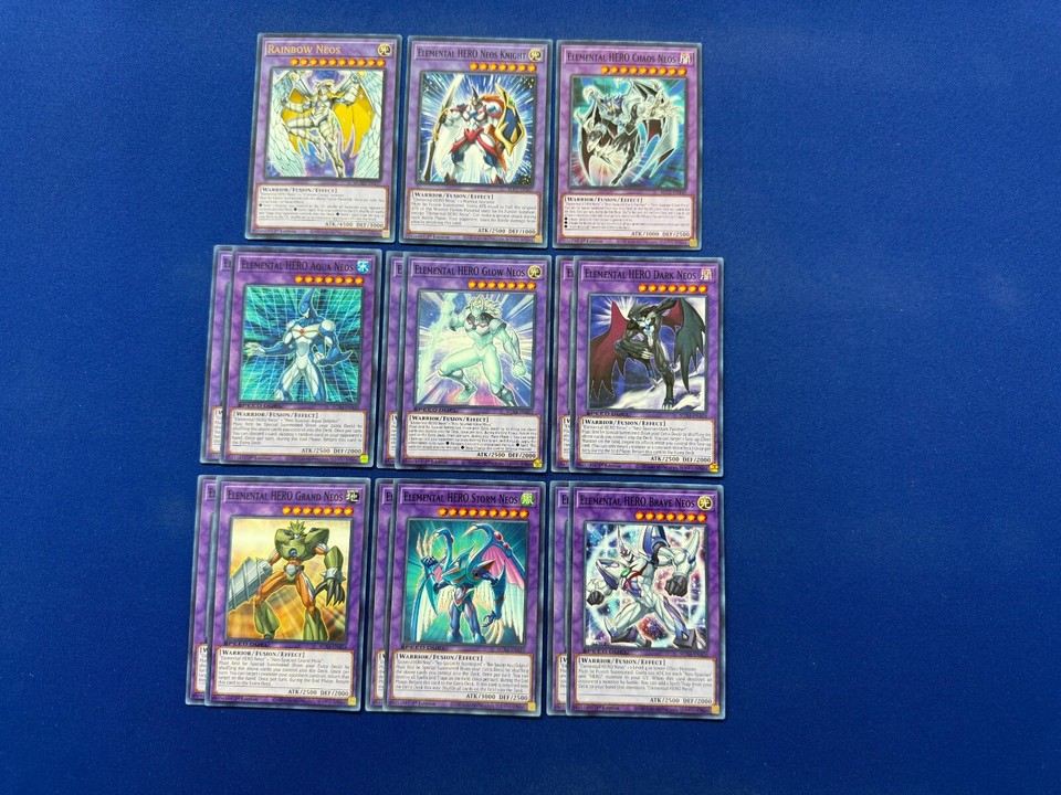 Yu-Gi-Oh! GX - Jaden Yuki's Complete Elemental HERO Neos & Neo-Spacian ...