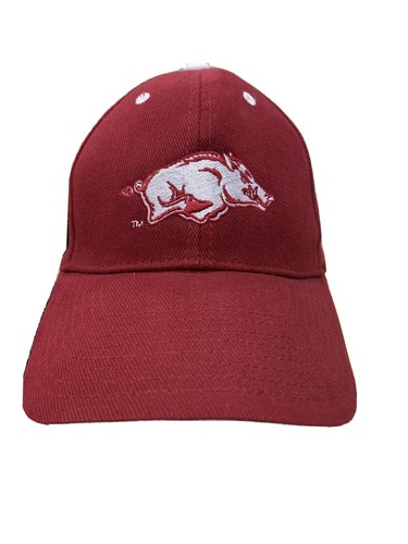 Arkansas Razorbacks Hogs Football Fayetteville Red Pig Baseball Cap | eBay