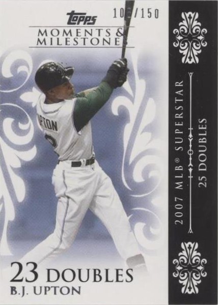 2008 Topps Moments & Milestones - 2007 MLB Superstar - 25 Doubles #45 ...