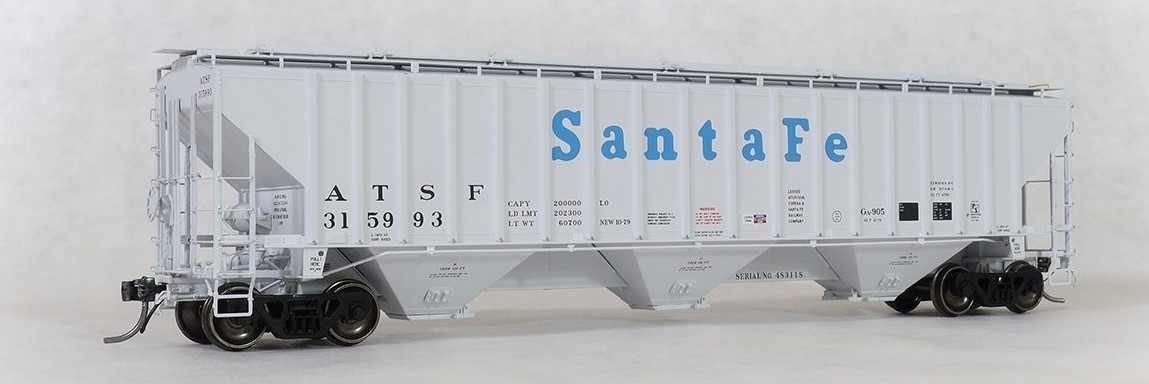 HO TANGENT SANTA FE PS-2 4750 COVERED HOPPER #315928 | eBay