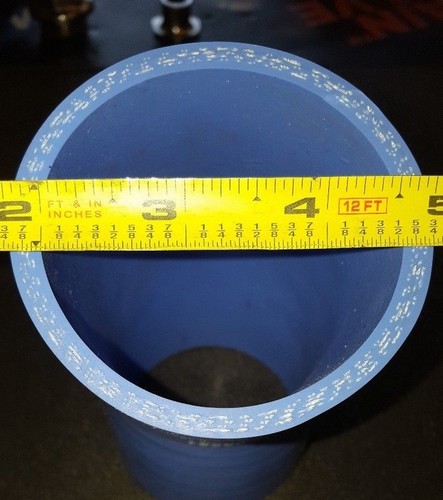 2.5" SILICONE LOWER RADIATOR HOSE PACCAR KW PETERBILT SIMILAR TO F50 ...