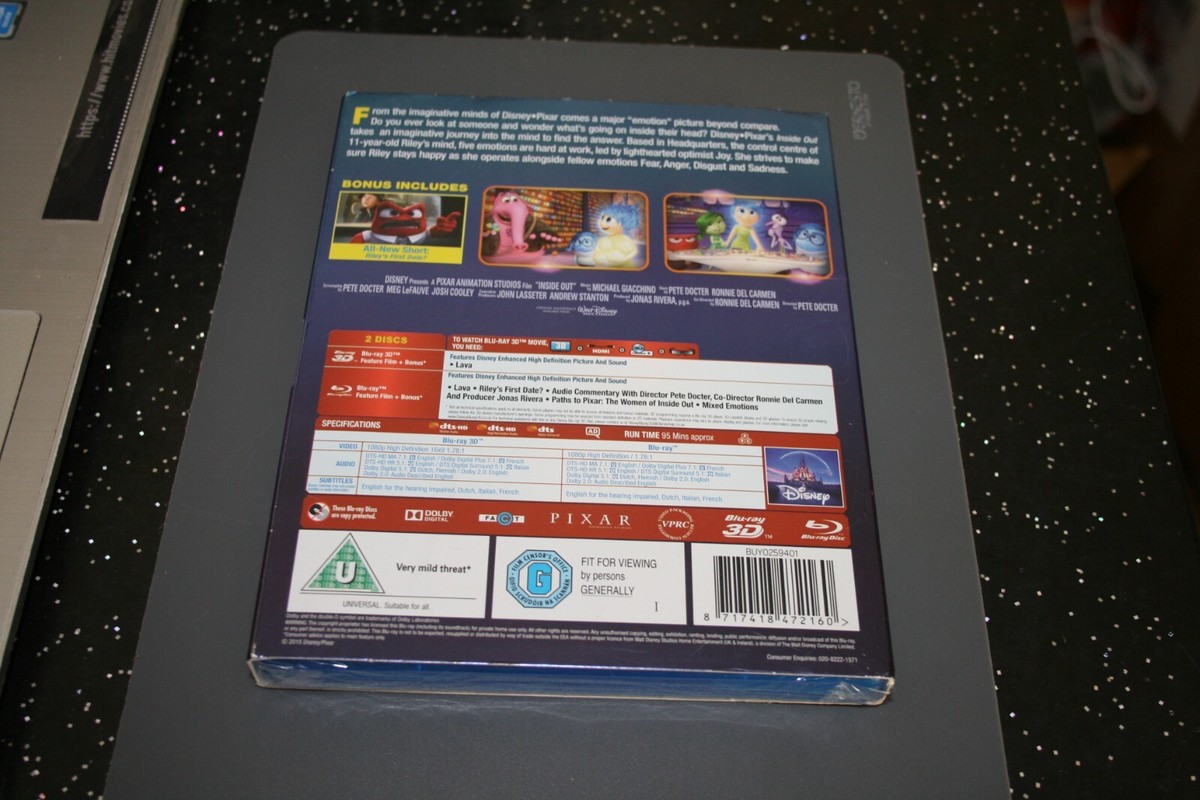Inside Out Bluray Cover Dvd Covers Labels By