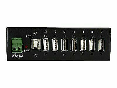 StarTech ST7200USBM 7-Port USB 2.0 Extern ohne Netzteil - Schwarz ...