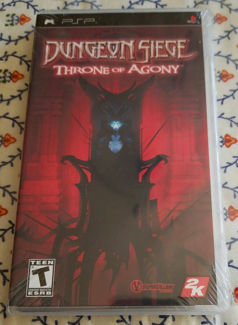Dungeon Siege: Throne of Agony (Sony PSP, 2006) "NEW" ***AMAZING GAME ...