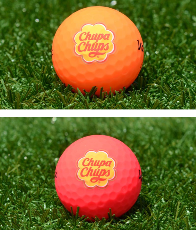 24 New Volvik 2 Piece Golf Four Balls Tee x Chupa Chups Tanghuru ...