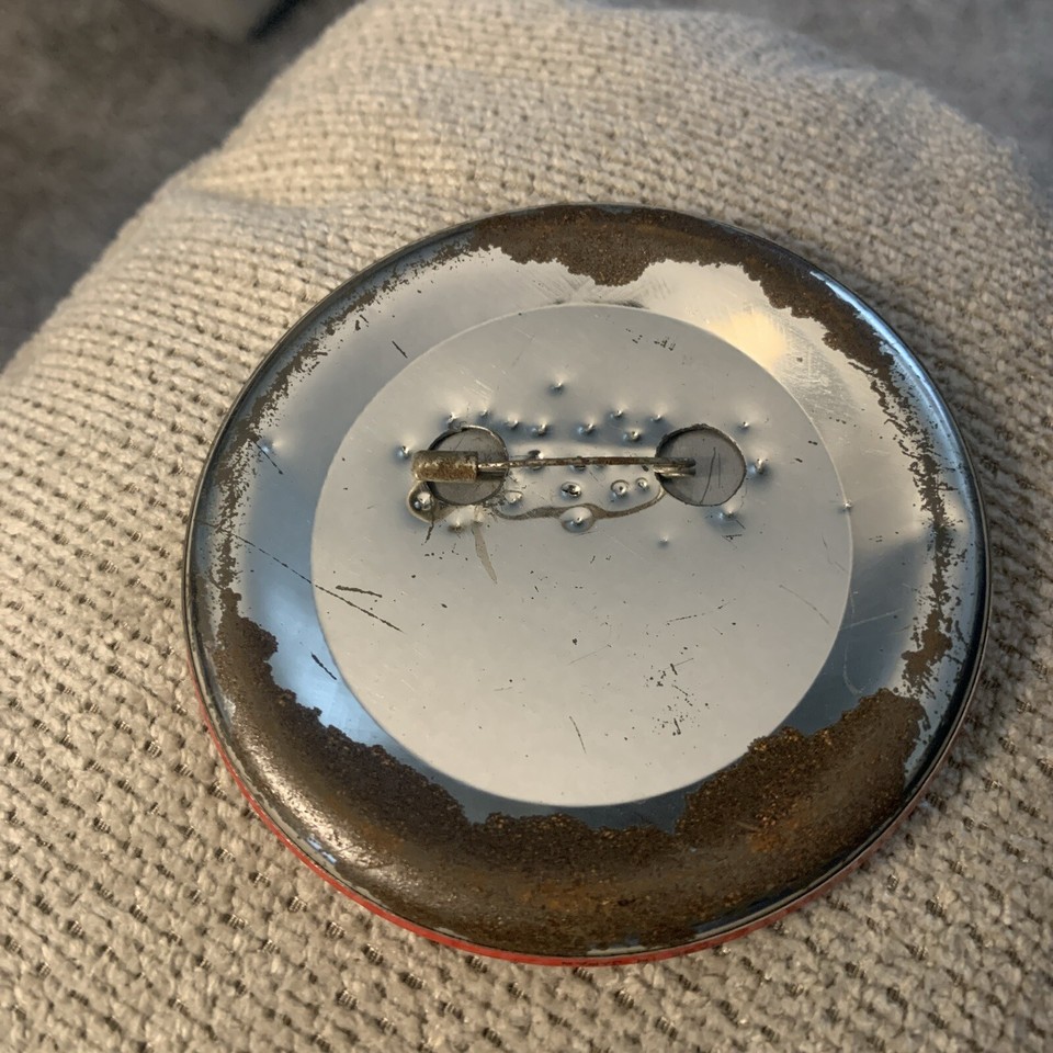 Vintage “Here Comes The Judge” Pin Badge 3.25” Diameter Laugh In | eBay