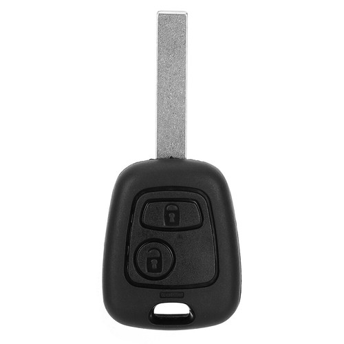 ・2 Button Car Key Fob Case Remote Key Cover with Groove For 307 ...