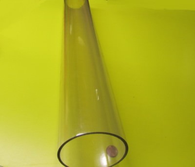 Butyrate CAB Extruded Tube 4.00" OD x 3.75" ID x .125" Wall x 24 ...