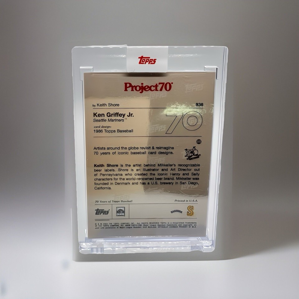 Topps Project 70 Card 936 - Ken Griffey Jr by Keith Shore GPK Mariners ...