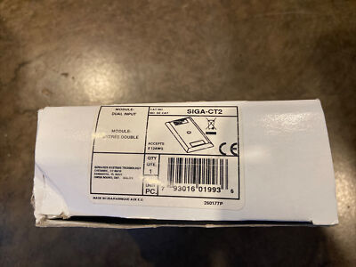 Edwards Dual Input Module Siga-ct2 SIGACT2 | eBay