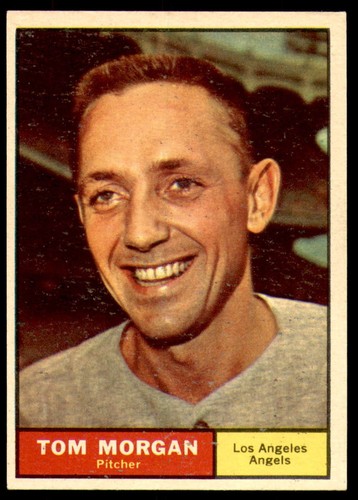 1961 Topps #272 Tom Morgan Ex-Mint Angels ID:223702 | eBay