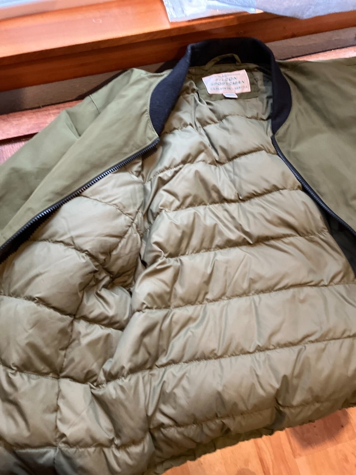 Filson Down Liner Jacket. Size Large in excellent condition. | eBay