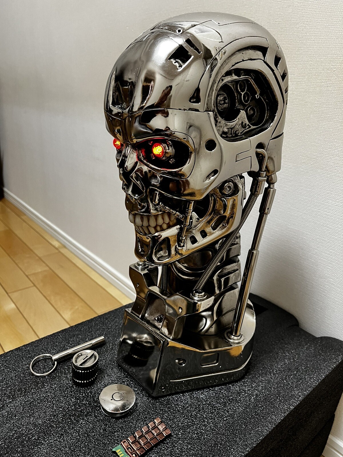 Terminator 2 T-800 Endoskull Life Size Bust Used From Japan | eBay