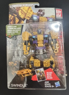 Transformers Generations Combiner Wars Deluxe Swindle Combaticon ...