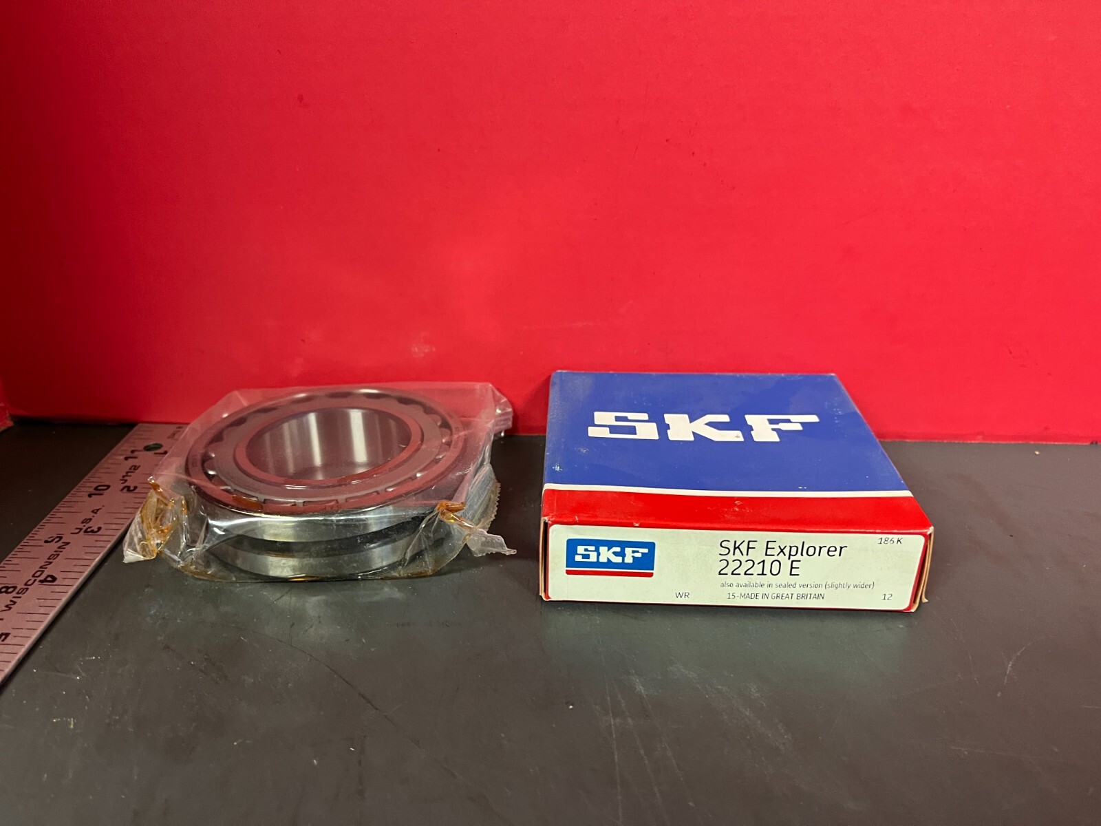 SKF 22210 E- SPHERICAL ROLLER BEARING, 50mm x 90mm x 23mm | eBay