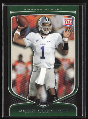 2009 Bowman Draft Picks #162 Josh Freeman Rookie Kansas State Wildcats ...