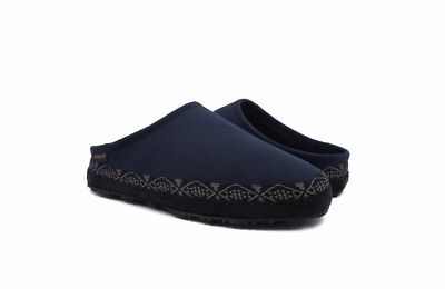 Pendleton Men's Porch Mule Washable Microsuede Slipper Navy - 8 Medium ...