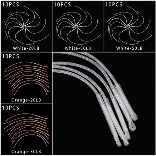 Loop Connector Fly Fishing Braided Line Weight Forward Floating Leader ...