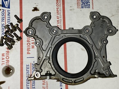 92-01 H22 Honda prelude engine rear crankshaft main seal cover plate ...