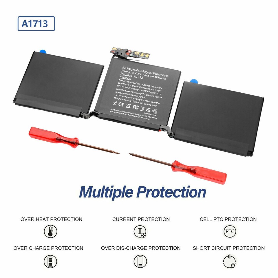 A2171 A2159 A2289 A2338 Battery For Apple MacBook Pro 13" Mid 2019 2020 ...