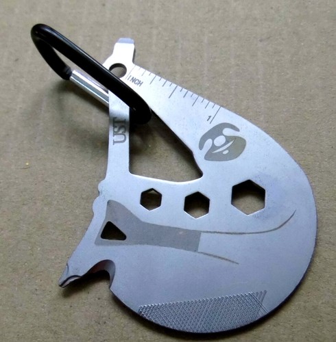 UST Multi-Tool Schlüsselanhänger mit vielen Funtionen Keychain Survival ...