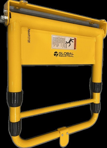 Global Industrial 24" x 40" Universal Spring-Loaded Safety Swing Gate ...