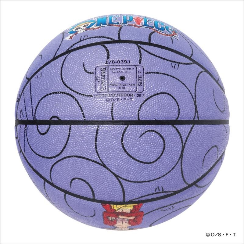 Unused ONE PIECE SPALDING Luffy Basketball No. 7 78-039J 7 sizes Gomu ...