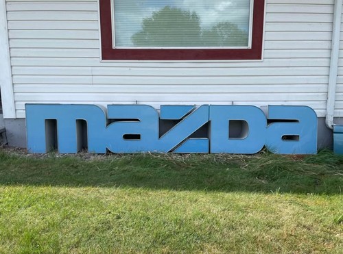 Neon Mazda Dealership Sign Vintage 12 Feet Long Original Genuine | eBay