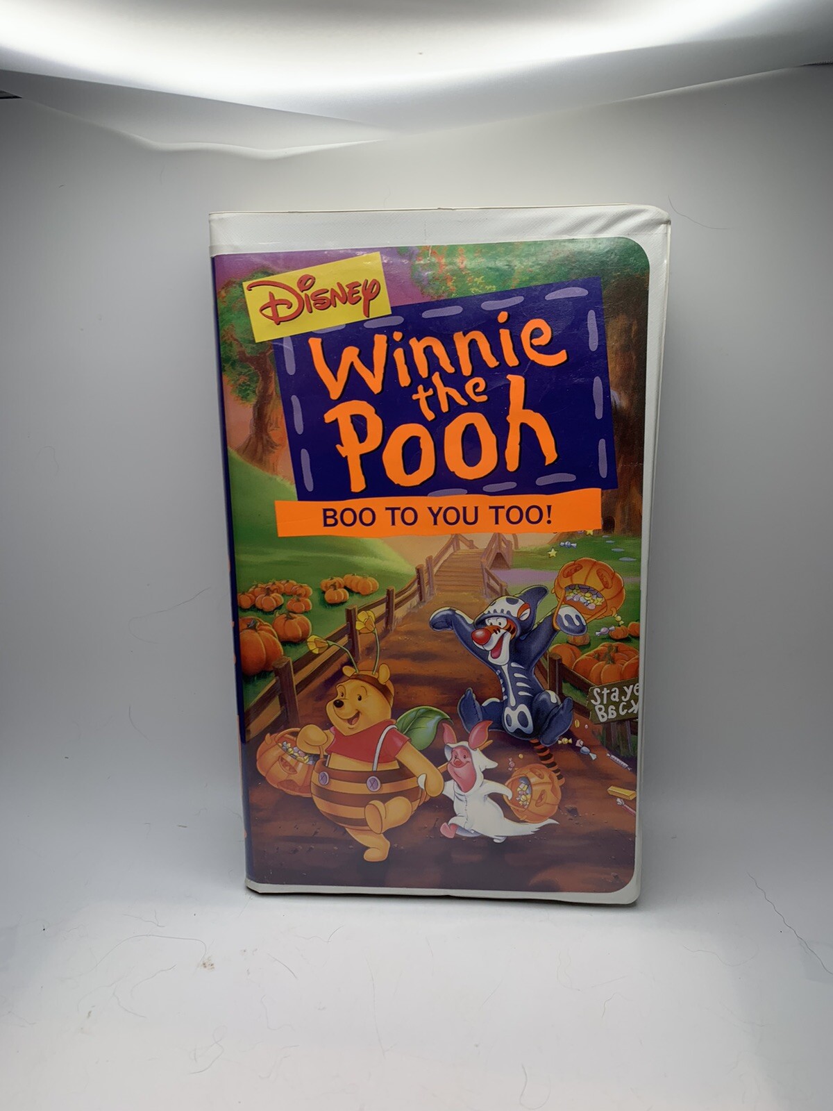 Disney Winnie the Pooh Boo to You Too VHS 1997 w/ Inserts Halloween ...