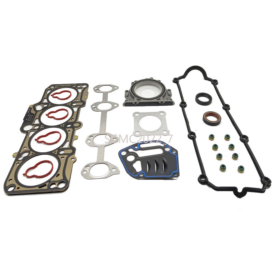 Engine Gaskets Seals Rebuild Kit 2.0 Fits VW Golf Jetta AZJ BEH BHY AZG ...
