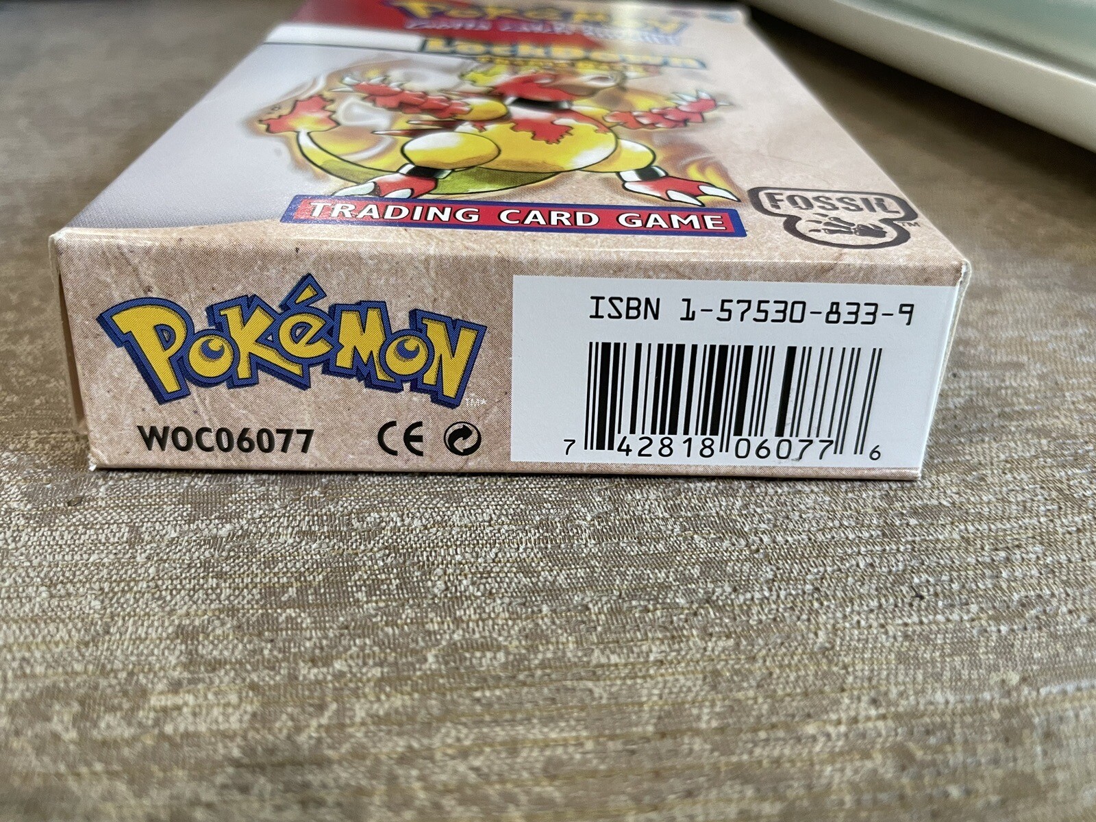 BOX ONLY 1999 Pokemon Fossil Lockdown Theme Deck Box 742818060776 | eBay