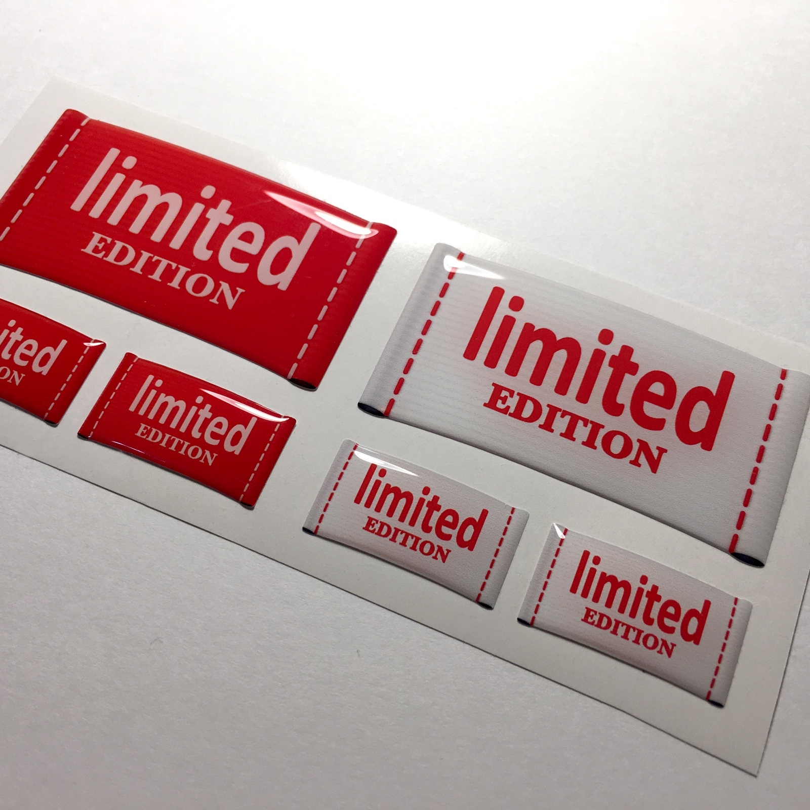 Limited Edition label badge emblem domed sticker decal car tuning | eBay