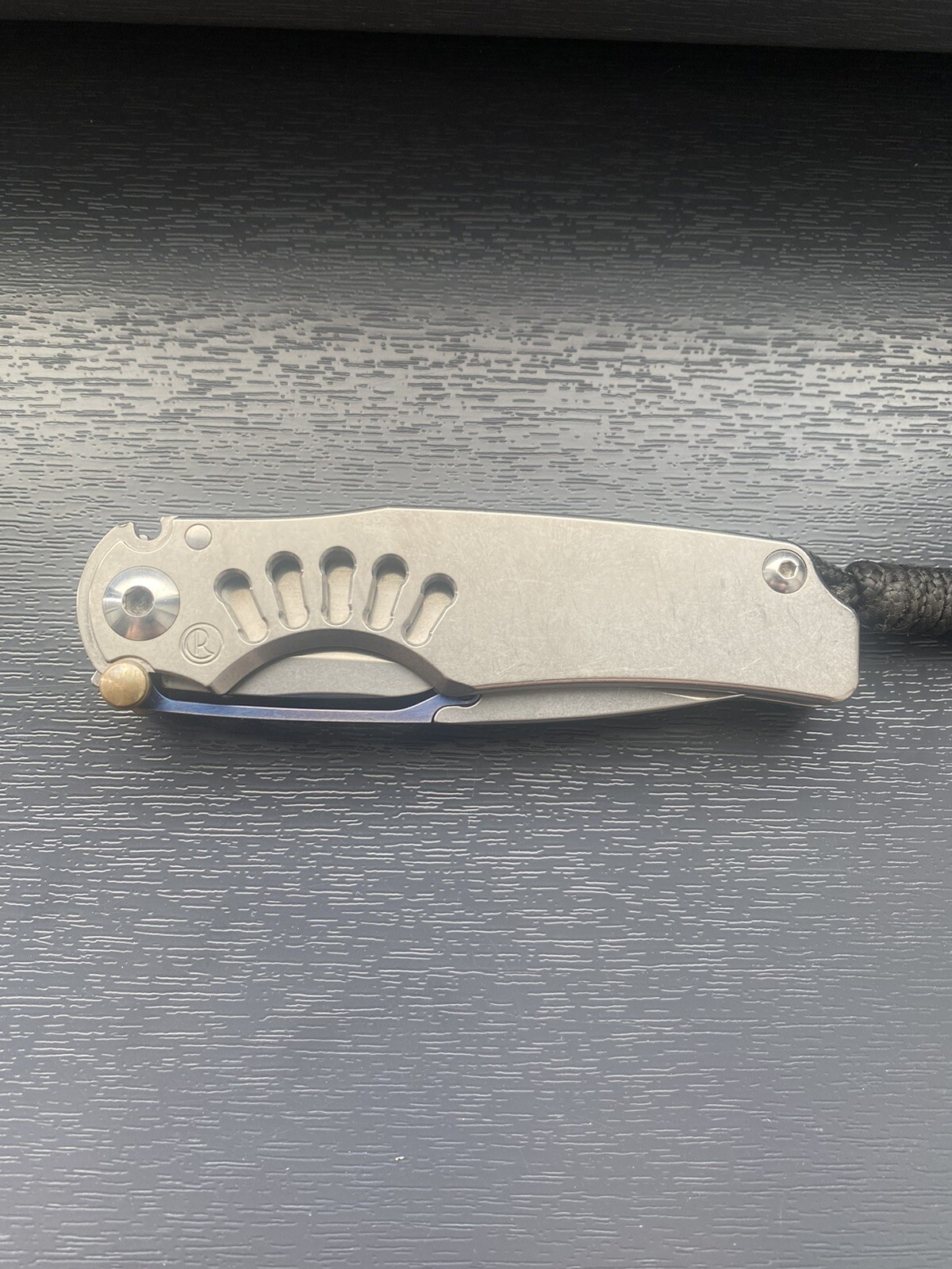 Chris Reeve Ti-Lock Knife Folding S35VN Blade Titanium Handle | eBay