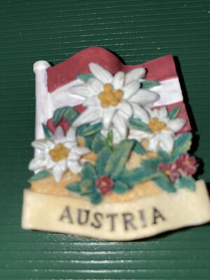 Austria Vienna Tourist Travel Souvenir 3D Resin Decorative Fridge ...