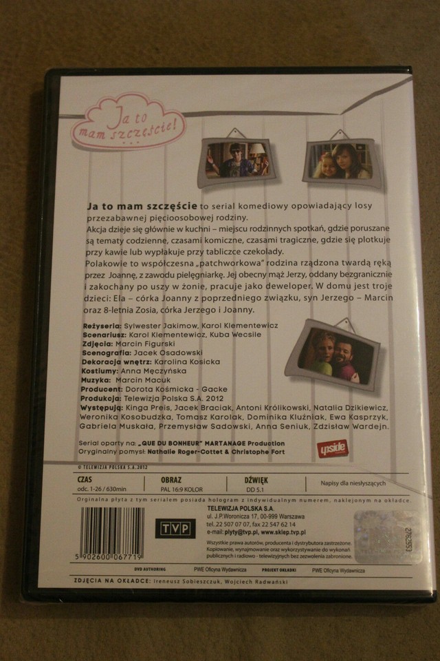 Ja to mam szczęście DVD POLISH RELEASE SEALED SERIAL POLSKI | eBay