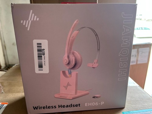 JIAMQISHI Computer USB Headset EH06-P Wireless Headset Noise Canceling ...