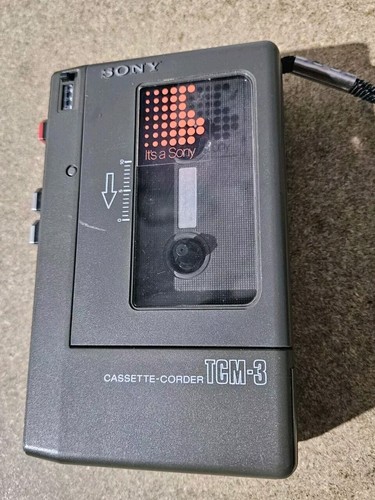 SONY CASSETTE CORDER TCM-3, VINTAGE SONY RECORDER TCM3 | eBay Australia