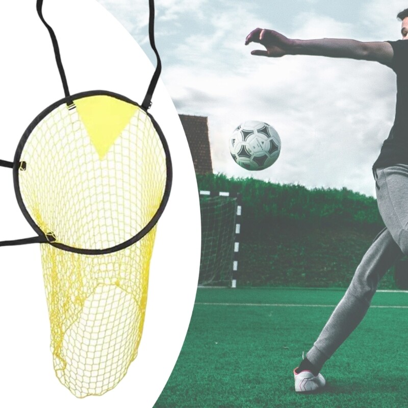Football Goal Targets Net Top Bins Targets Practice Net Easy to Attach ...