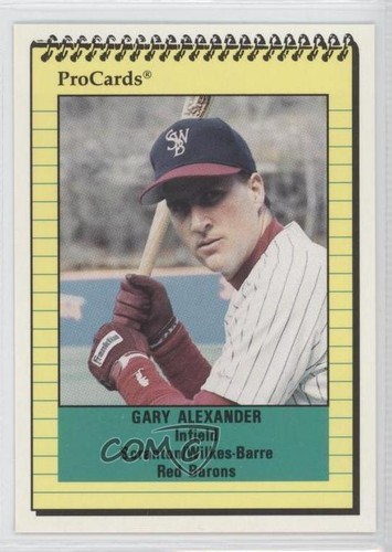 1991 ProCards Minor League - #2542 Gary Alexander for sale online | eBay